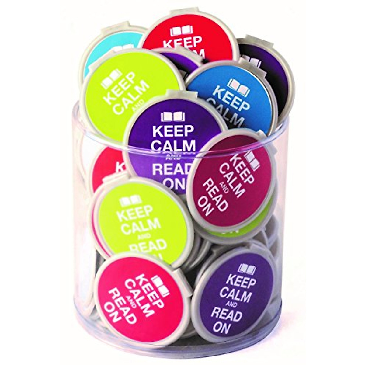 Smiley FACE Bulk Bookmarks for Kids "Clip Over The Page" Bookmarks - 75 Pack - Bulk Bookmarks for Kids Girls Boys. Perfect Student Incentives Prizes Party Favors Classroom Rewards & Reading Awards!