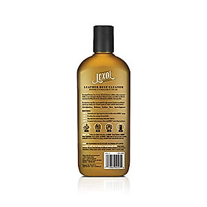 Lexol All Leather Cleaner (Step 1) by Lexol, Use on Furniture, Car Interior, Shoes, Handbags, Two-Step System, 16.9 Oz