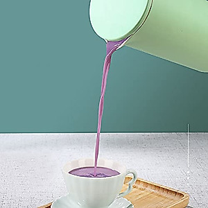 Irishom Soymilk Maker - 350mL Juicer Soy Milk Machine with Stainless Steel and Blade, Multi Cooker Mixer for Rice Cereal Boiling , US Plug 110V, Green