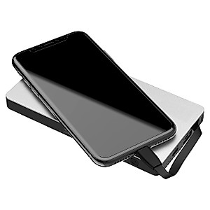 PIGEBAK Trio Ultra Slim Power Banks and Charging Station 8000mAh Portable Charger with Built in Cables Compatible with Phones, Tablets, Headphones, Speakers and More