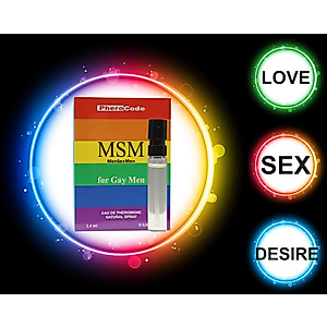 CopulinAndrone PheroCode - Advanced Pheromone Spray for Gay & Bi Men - Long-Lasting Pheromone Perfume Blend with Futuristic Perfect for Confidence & Attraction - 0.08 fl oz