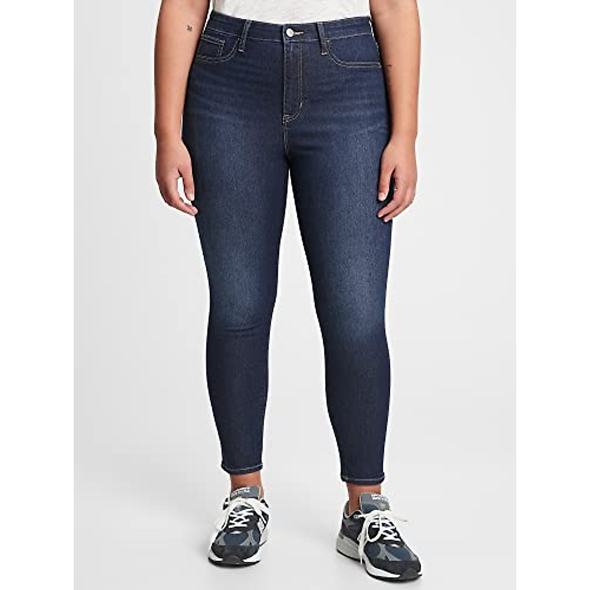 GAP Womens High Rise Favorite Jegging Jeans, Dark Moon, 28 Regular US