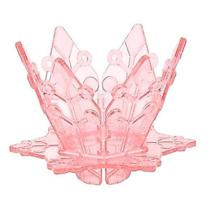 Coffee Strainer, Easy To Use Foldable Portable Snow Shaped Coffee Filter Machine For Drinks (Pink)