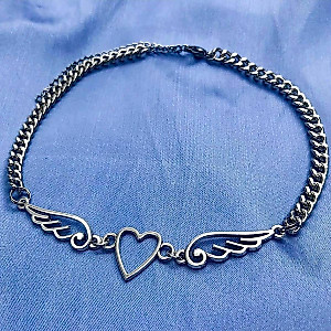 MGGFBLEY Indie Jewelry Y2k Jewelry Grunge Aesthetic Chains Goth Accessories Punk Emo Alt Cyber Y2k Necklace Choker for Women