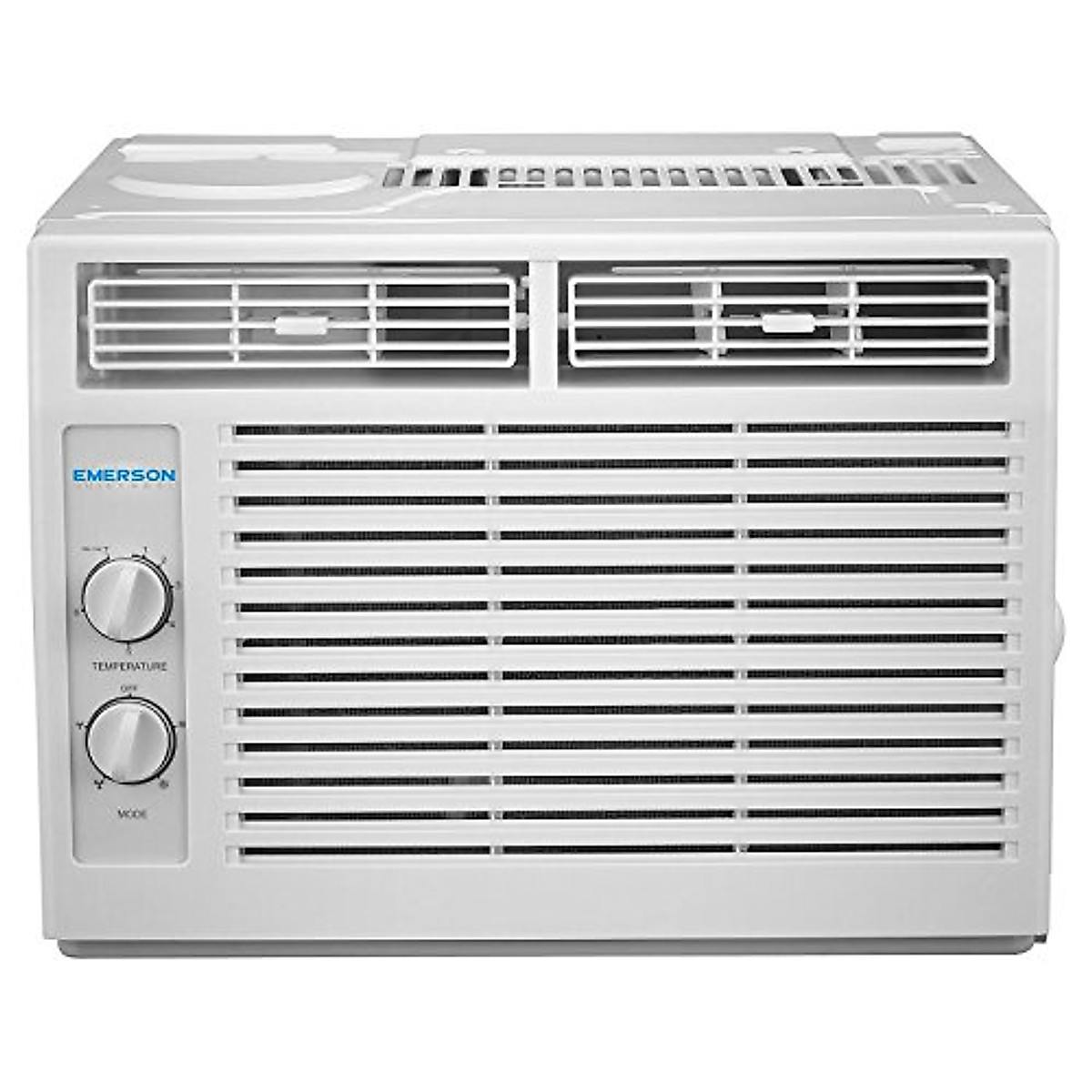 Emerson Quiet Kool 5,000 BTU 115V Window Air Conditioner & Dehumidifier with Mechanical Rotary Controls, AC Unit for Apartment, Dorm Room, Bathroom Small Rooms up to 150 Sq. Ft. in White