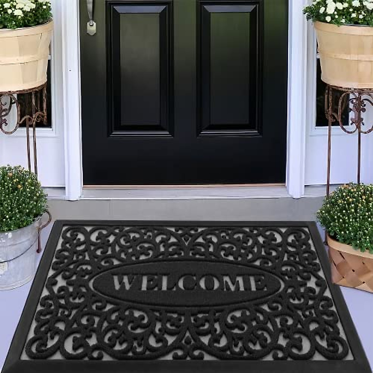 ubdyo Door Mat - Absorbent Door Mats - Front Door Mat - Doormat - 30x17 - Welcome Mat - Welcome Mats - Mat - Door Mats - Entryway - Door Mat