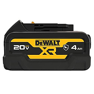 DEWALT 20V MAX* XR Battery, 4.0-Ah, 2-Pack (DCB204-2) , Black