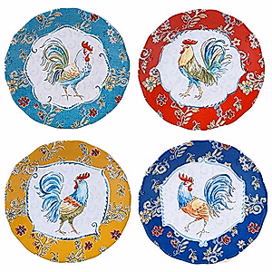 Certified International Morning Bloom 16 Piece Dinnerware Set, Service for 4, Multicolored