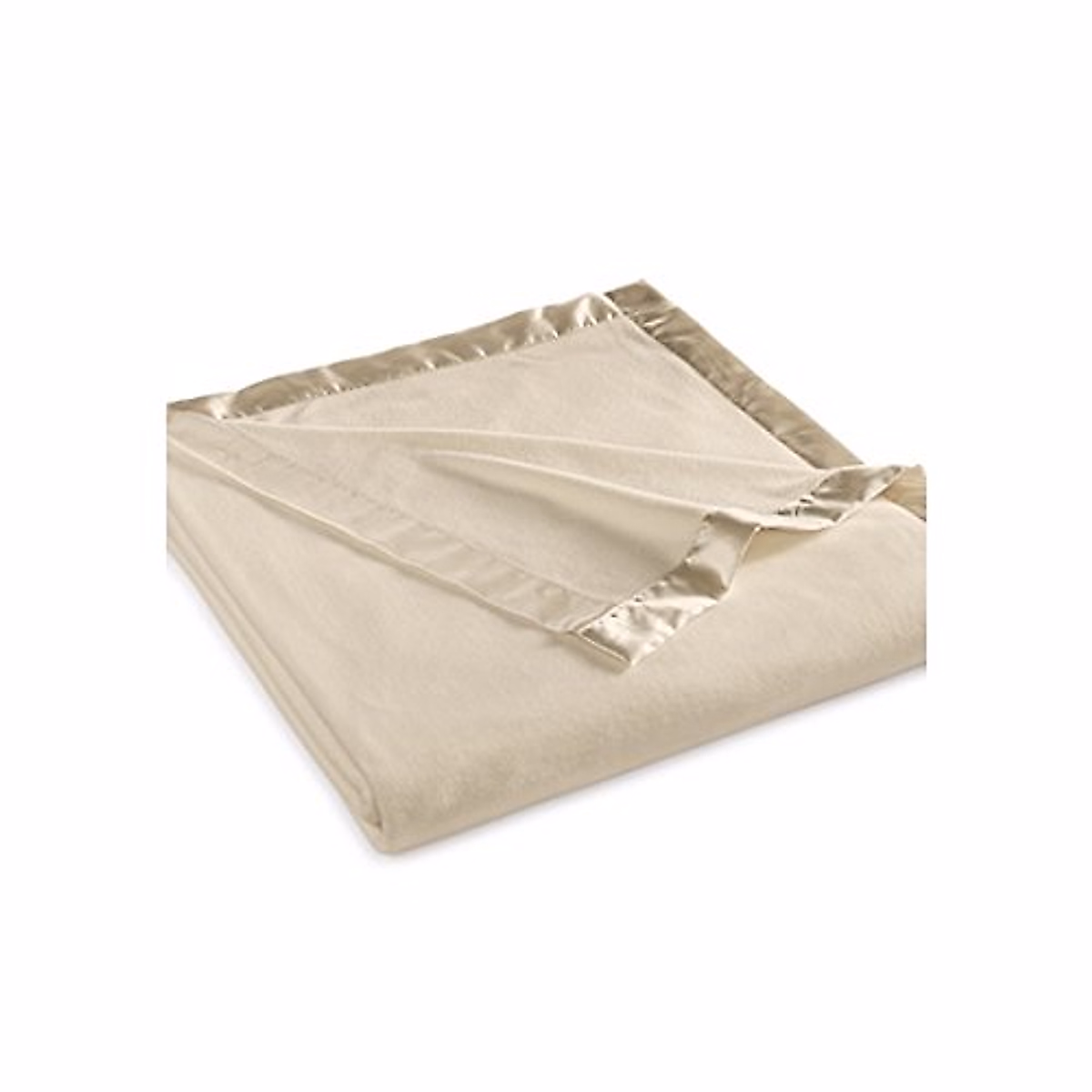 Martha Stewart Easy Care Soft Fleece Blanket (King, Camel Tan)