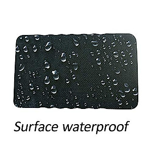 AebDerp 2pcs Premium Thick Kneeling Pad，Knee Pads for Gardening 18x11 Inch Gardening Tools Outdoor Cushions,Gardening Gifts for Women&Baby Bath Essentials (EVA-Soft, Black)