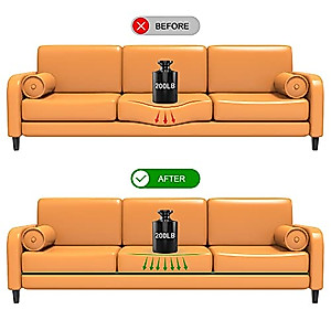 sevkumz Couch Supports for Sagging Cushions,【66" x 18"】 Cushion Support Insert, Sofa Saver Board for Sagging Couch Pillows. Use Thickened Bamboo Board Couch Cushion Support