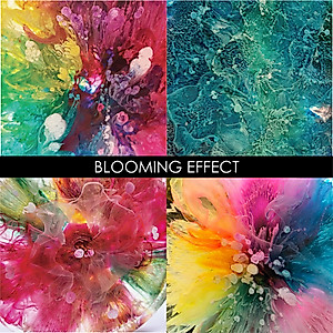 White &Pearl Alcohol Ink Set- 4 Colors for Resin Art | 2x20ml Pearl White | 2x20ml Sinking White Alcohol Based Ink