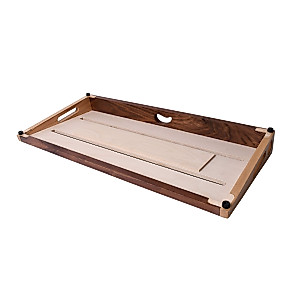 Ruach Kashmir Extra Large Hardwood Pedalboard for Guitar Effects Pedals