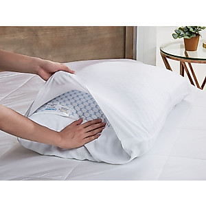 Coldest Pillow Cases Set of 2 - Pillowcase 2 Pack with Envelope Closure, Breathable Pillow Case - 100% Viscose Derived from Bamboo