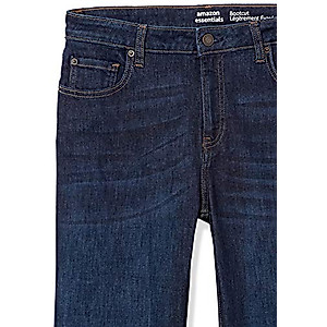Amazon Essentials Women's Slim Bootcut Jeans, Mid-Rise, Stretchy, Dark Wash, Size 14 Short