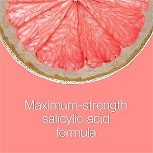 Neutrogena Oil-Free Pink Grapefruit Pore Cleansing Acne Wash and Daily Liquid Facial Cleanser with 2% Salicylic Acid Acne Medicine and Vitamin C, 6 fl. oz, 3 Pack