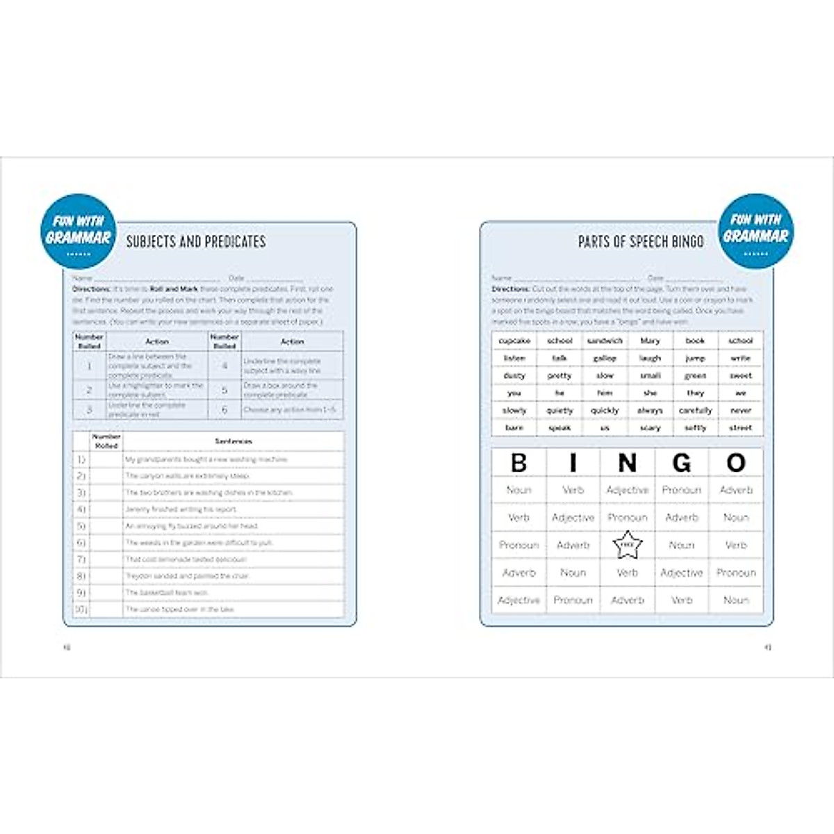 The English Grammar Workbook for Grades 3, 4, and 5: 140+ Simple Exercises to Improve Grammar, Punctuation and Word Usage (English Grammar Workbooks)