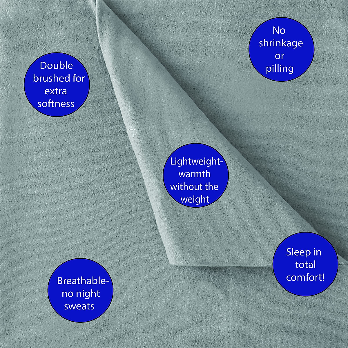 Thermee Micro Flannel Sheets Set, California King-Size Sheet Set, 18" Deep Pocket, Cali. King Sheets Fit Large Mattresses, Easy Wash, No Pill, 2 King Pillowcases, Bed Sheets, Soft Sheet-Cherry Blossom