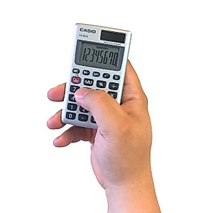 Casio HS-8VA, Solar Powered Standard Function Calculator