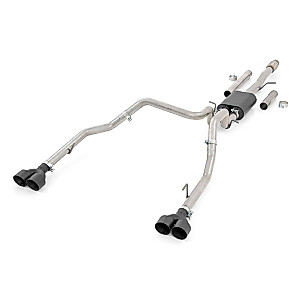 Rough Country Dual Cat-Back Exhaust for 19-24 Chevy/GMC 1500 | 6.2L - 96014