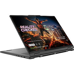 Lenovo 2024 Yoga 7 2-in-1 16” WUXGA IPS Touch Laptop 12-Core Intel Core Ultra 7 155U 16GB LPDDR5 512GB SSD Thunderbolt 4 USB-C w/DP WiFi AX BT Webcam HDMI2.1 Backlit KB Fingerprint Windows 11 Pro