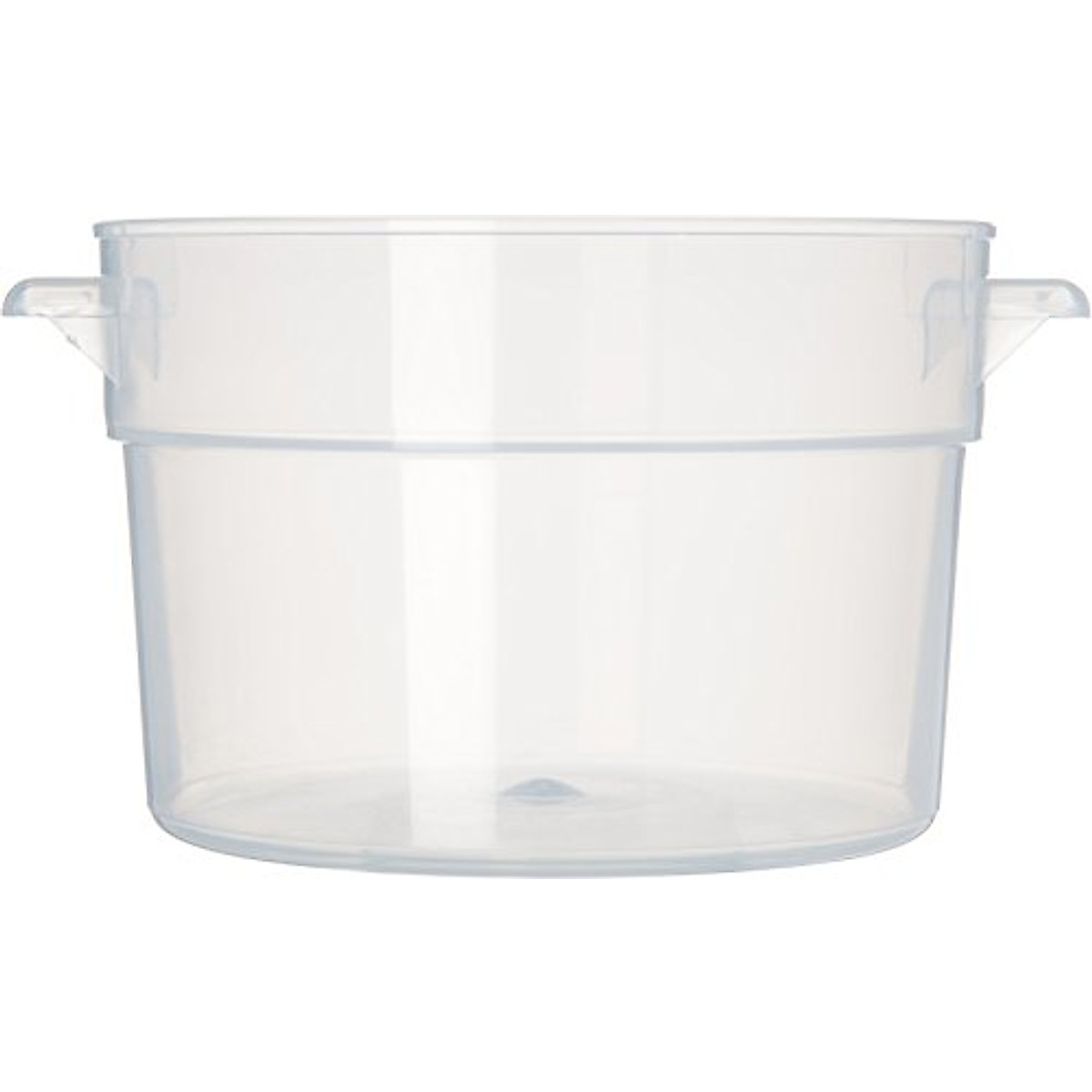 Carlisle FoodService Products 020530 BPA-Free Bains Marie Round Storage Container, 2 Quart, Clear