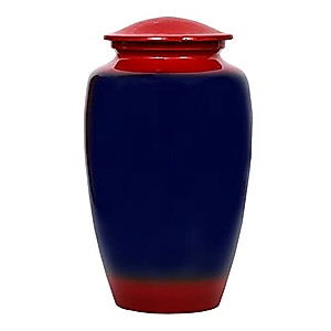 HLC Eagle with USA Flag Cremation Urn for Human Ashes - Adult Funeral Urn Handcrafted - Affordable Urn for Ashes (Adult (200 lbs) – 10.5 x 6 “ , Cremation Urn)