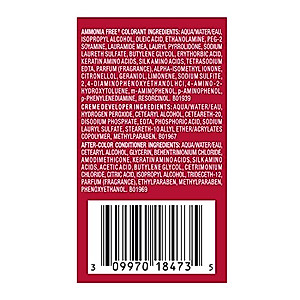 Permanent Hair Color by Revlon, Permanent Brown Hair Dye, Colorsilk with 100% Gray Coverage, Ammonia-Free, Keratin and Amino Acids, Brown Shades, 41 Medium Brown (Pack of 3)