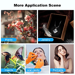 Godox MF-R76 Macro LED Ring Flash Light,76Ws Speedlite Dual-Flash Tubes with 2600mAh Li-ion Battery& 8pcs Adapter Rings Compatible for Canon Nikon Pentax Olympas Fuji Cameras and Most of The Lenses