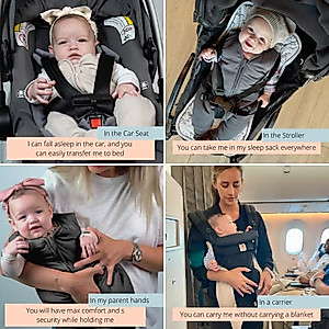 Nyte Nyte Baby - 1.-TOG Green, 12 to 18 Months, Sleeveless Sleep Sack, Soft Baby & Toddler Sleeping Sack, Breathable Bamboo Sleep Sack with Adjustable Feet Cuffs & Anti-Slip Grip