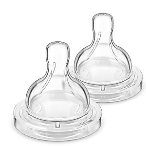 Philips Avent Anti-Colic Baby Bottle Flow 2 Nipple, 2pk, SCY762/02