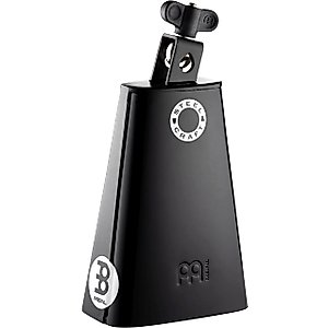 Meinl Percussion Mountable Cowbell, 7" Powder Coated Steel Craft Series — NOT Made in China — Low Pitch, 2-Year Warranty (SCL70B-BK)