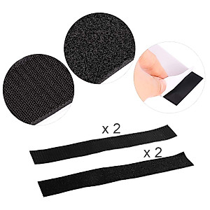 GOKKO Small Guitar Pedal Board 15.7 x 4.9 inches Pedalboard with Carrying Bag