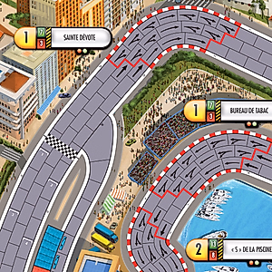 Formula D Board Game - High-Stakes Racing Thrills with Dual-Sided Tracks! Fast-Paced Strategy Game, Fun Family Game for Kids & Adults, Ages 8+, 2-10 Players, 60 Minute Playtime, Made by Zygomatic