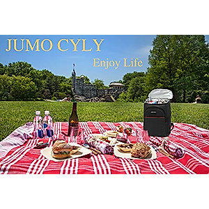 JUMO CYLY Insulated Cooler Bag Backpack soft Leakproof Lunch Backpack, 20 Can (Blue)