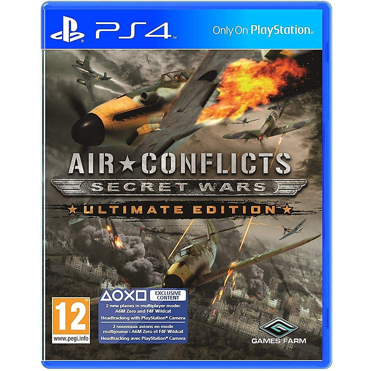 Air Conflicts: Secret Wars Ultimate Edition (PS4) (輸入版）