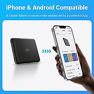 Voice Recorder, iZYREC Voice Recorder with 450mAh Battery for 30 Hours Continuous Recording, 40 Hours Voice Activated Recording & Instant Playback Perfect for Meetings, Cars,Lectures
