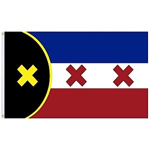 L-manburg Flag 2020 Dream SMP Double sided - Polyester with Brass Grommets (2 x 3 Ft)