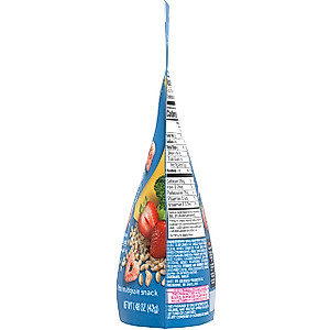 Gerber Snacks for Baby Wonder Foods SuperFood Hearts with Quinoa Strawberry Banana Broccoli, Puffed Multigrain Snack, Non-GMO Ingredients, Resealable Pouch 1.48 Ounce(Pack of 2)