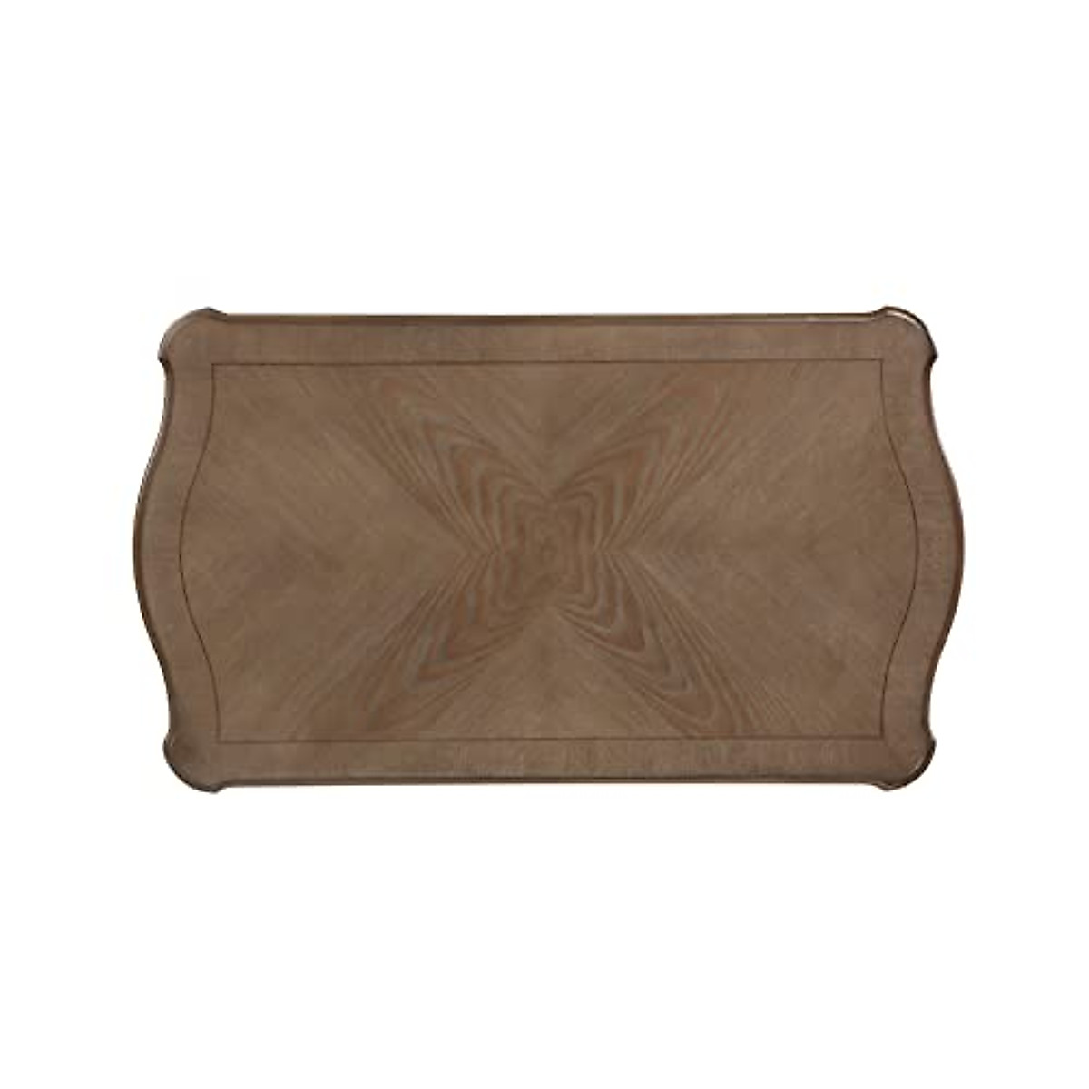 Acme Florian Wooden Coffee Table with Lift Top in Oak and Antique White