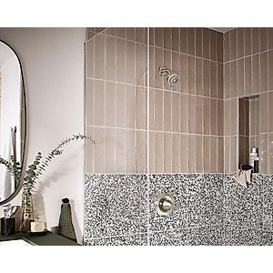 Moen 209W0SRN Ignite Five-Function 3-3/4" Diameter Spray Head Wallmount, Spot Resist Brushed Nickel