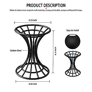 HeyMoonTong Smart Speaker Table Stand - Decorative Holder for Apple Homepod Mini,Echo Dot 5th / 4th Gen,Echo Glow and Google Home Mini/Nest Mini,Beautiful Desktop Decoration for Office/Room