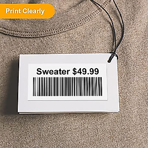 TZe Label Tape 24mm Compatible with Brother TZe-251 P-Touch Label Tape 24mm 0.94'' Laminated White for Brother Ptouch PT-D600 PT-D610BT PT-P710BT PTP750W PT-P700 Label Maker, Black on White, 5 Pack