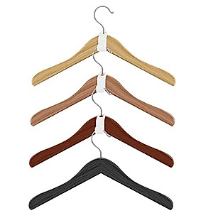 Hanger Connector Hooks – 100-Pack Clothes Hanger Connector Hooks – Space-Saving Hanger for Closet Organizer – Cascading Space Saver Hangers for Small Space Organization and Closet