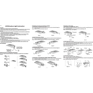 150w LED Shoebox Area Light [400w MH Equal] Parking Lot Lighting Street Lamp Stadium Light Flood Light Type III Distribution 5700k Daylight 20,250lm DLC Lighting Facts (150W Brown)