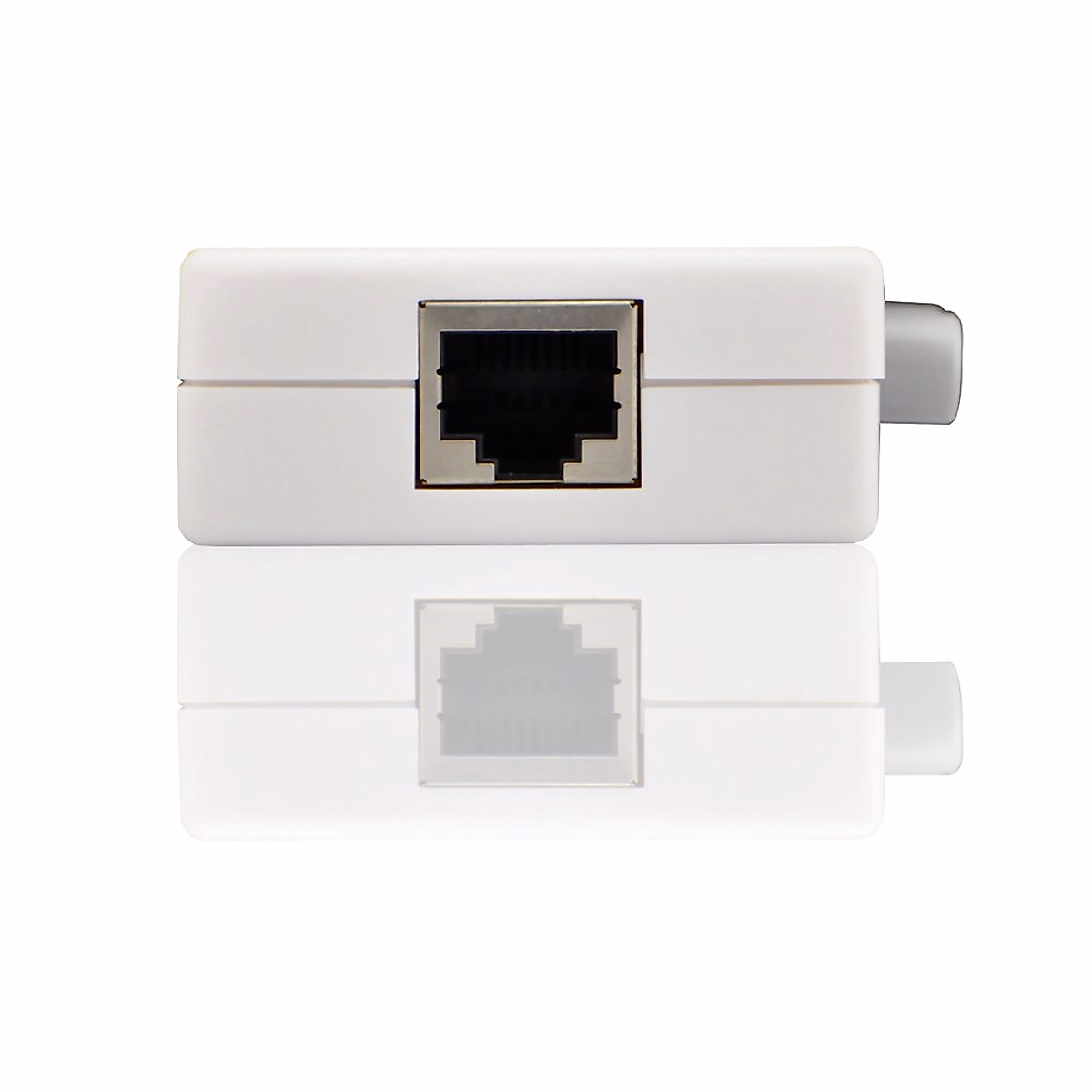 iKKEGOL Mini 2-Port RJ45 Network Key-Press Switch Splitter Selector Box 100M 2-in 1-Out or 1-in 2-Out