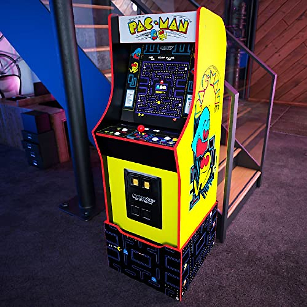 Arcade1Up Bandai Legacy 4 Foot Arcade Machine, Mulitcolor