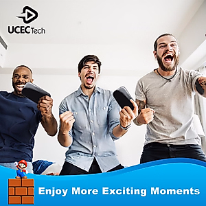 UCEC 8000mAh Wii U Gamepad Battery Replacement Rechargeable Battery Pack Wii Accessories for Nintendo Wii U Gamepad