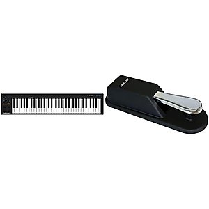 Nektar, 61-Key Impact GX61 Controller Keyboard & Nektar Sustain Pedal, 3.15 x 3.86 x 11.42 inches (NP-2)