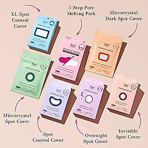 Rael Miracle Patch Melting Pack - Blackhead Control, 3 Steps Kit, Pore Melting and Soothing Sheets for Nose, Sebum Removing Cotton Swabs, Dermatologist Tested (2 Pack)